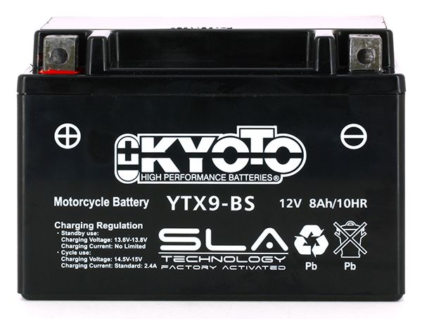 YTX9-BS Batteries sans entretien Kyoto
